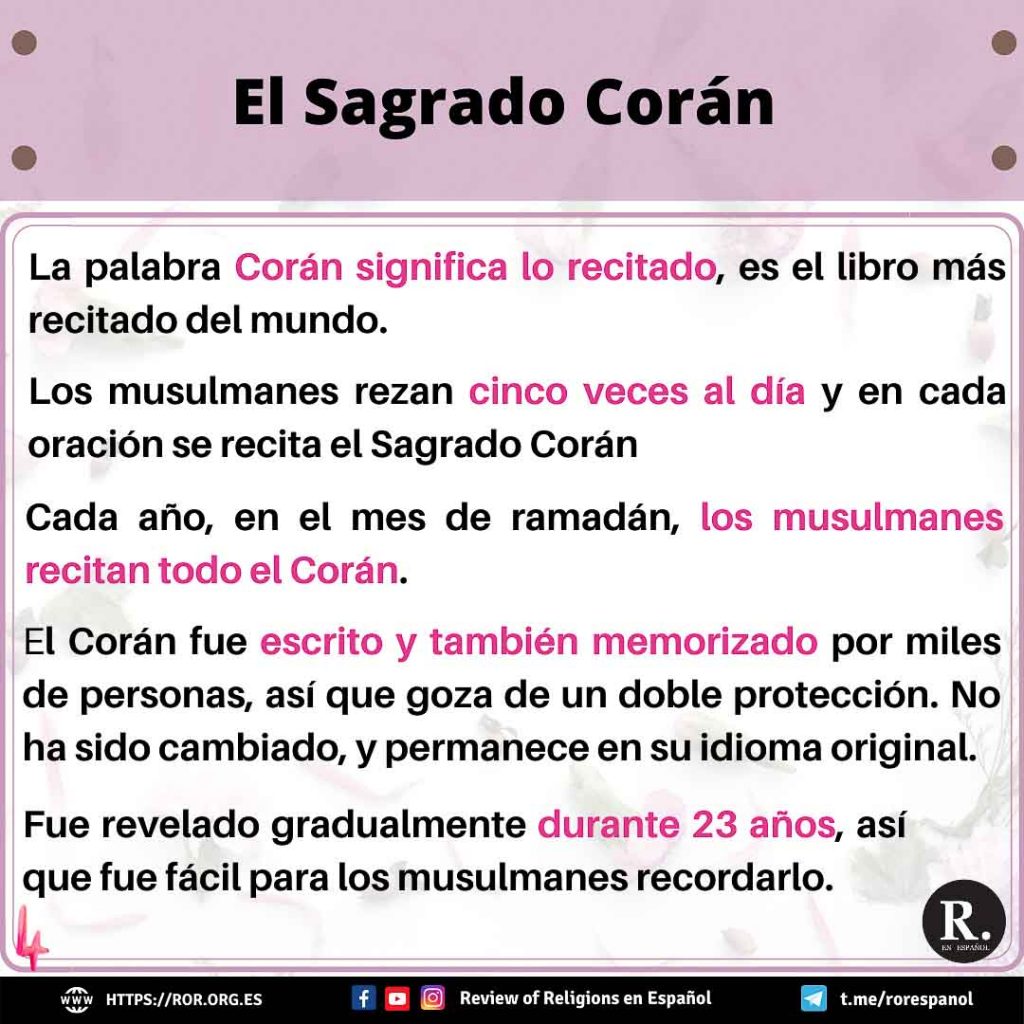 La Biblia y el Corán: Similitudes y Diferencias - Review of Religions ...